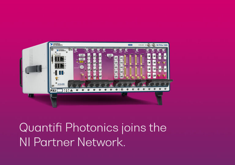 Quantifi Photonics joins NI Partner Network - Quantifi Photonics