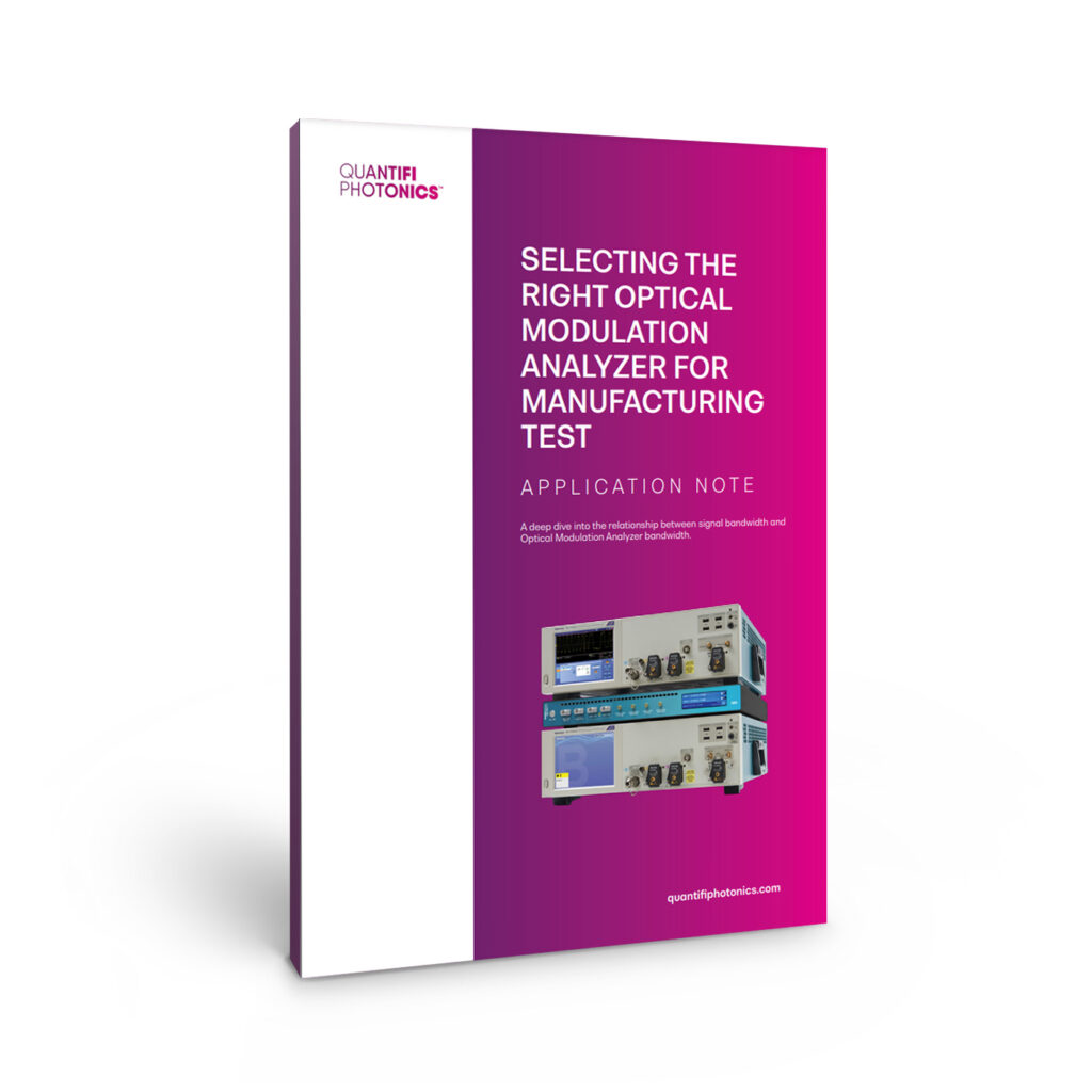 Coherent Optical Modulation - Quantifi Photonics